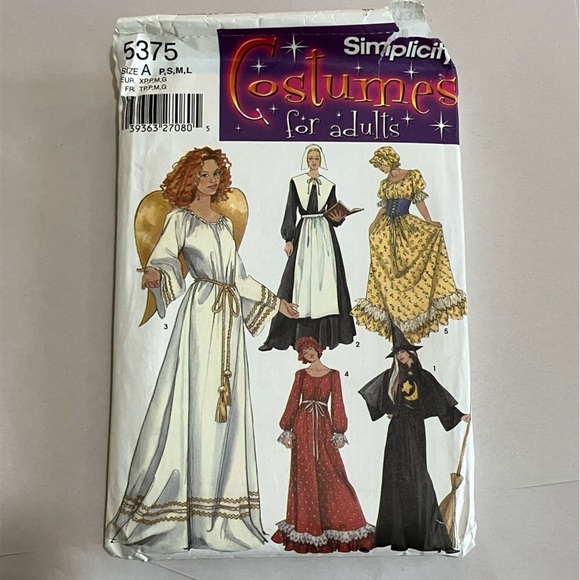 Simplicity | Holiday | Simplicity 5375 Costumes Sewing Pattern | Poshmark